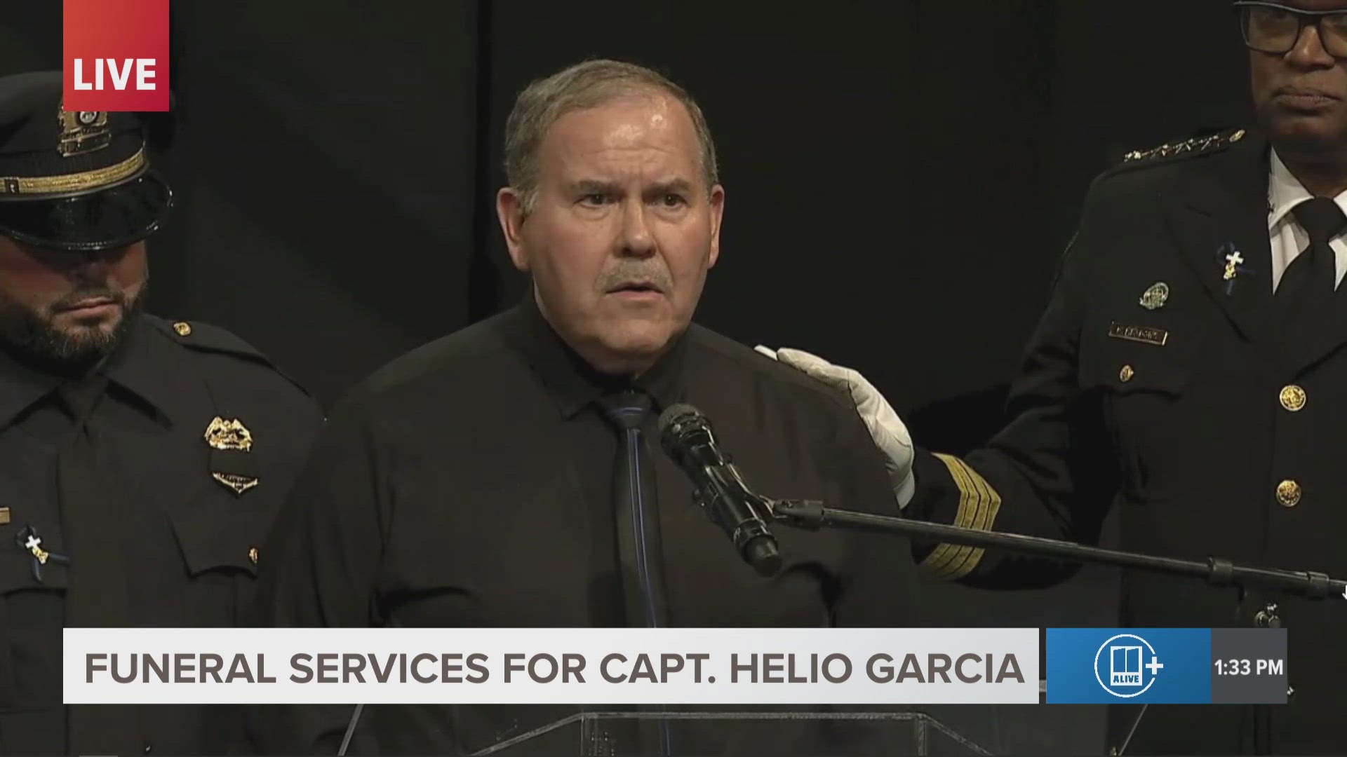 'It's been very hard': Captain Helio Garcia's father speaks at funeral | 11alive.com