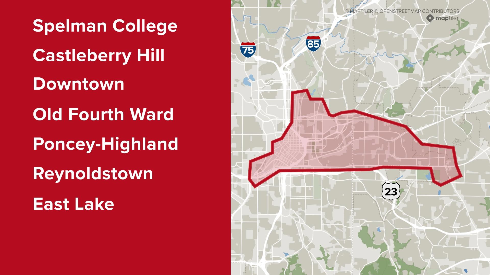 Atlanta boil water advisory map and what to do | 11alive.com