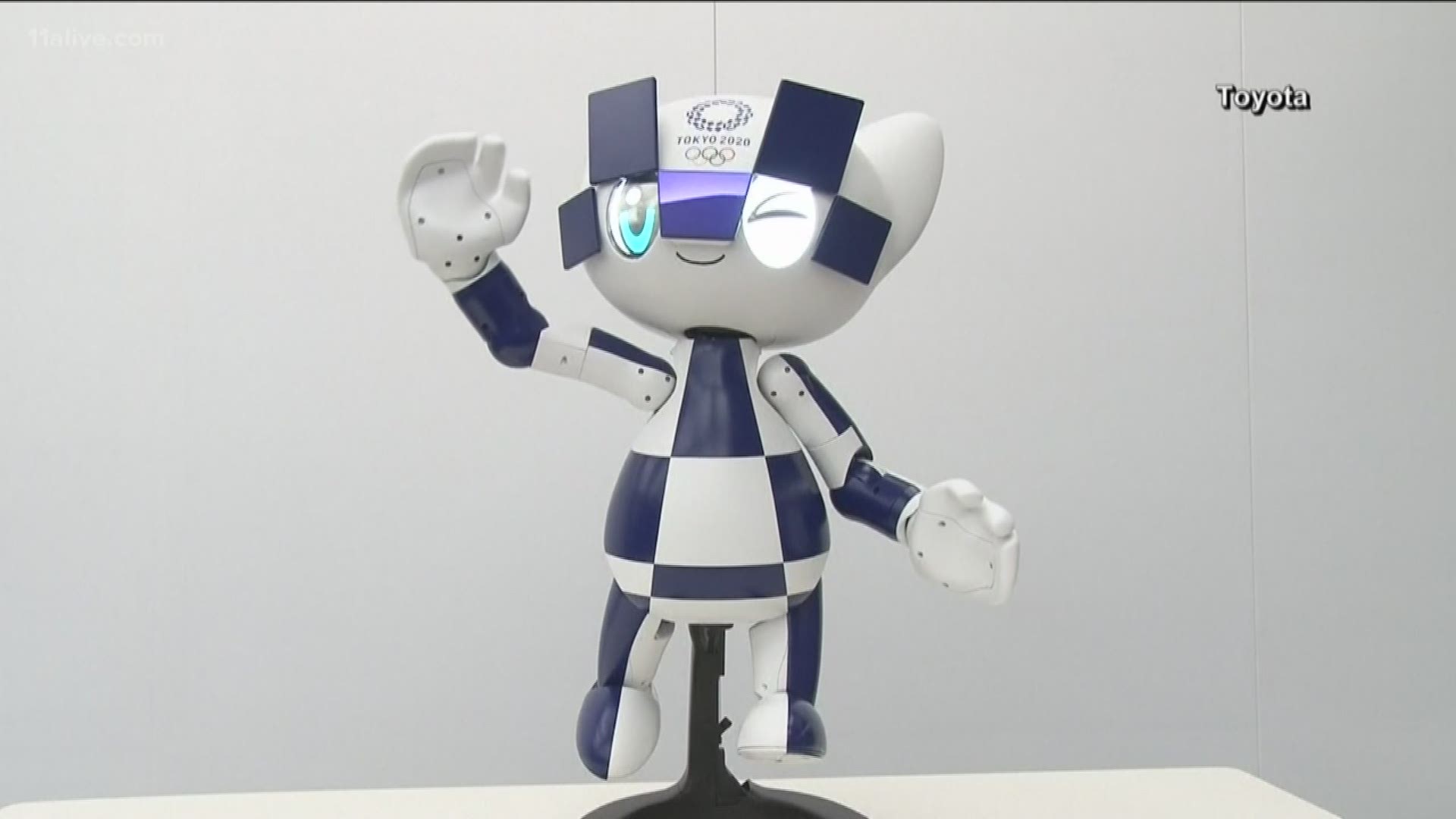 Toyota unveils 2020 Olympic mascot robots | 11alive.com