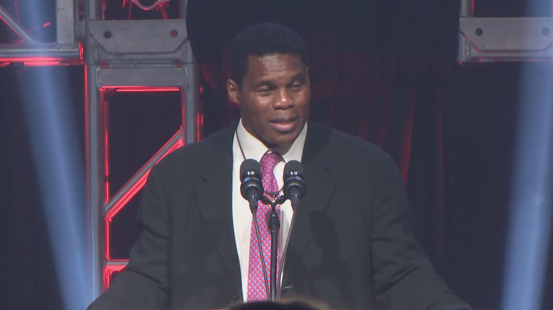 Herschel Walker speaks after Senate runoff race called for Raphael ...