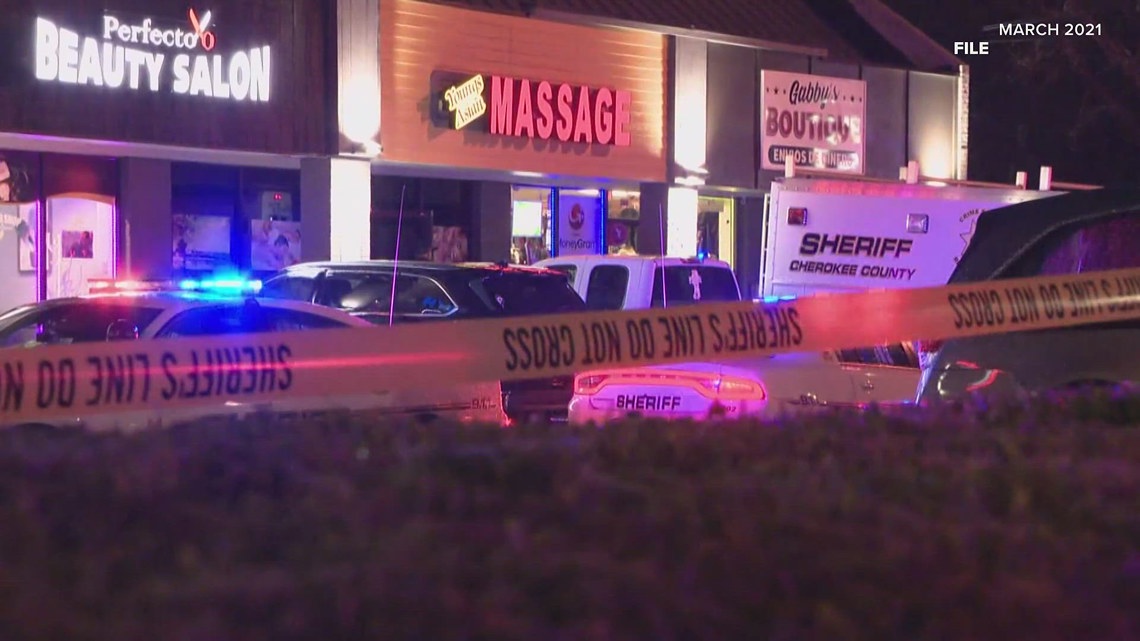 Man accused of deadly 2021 spa shootings appears in court | 11alive.com