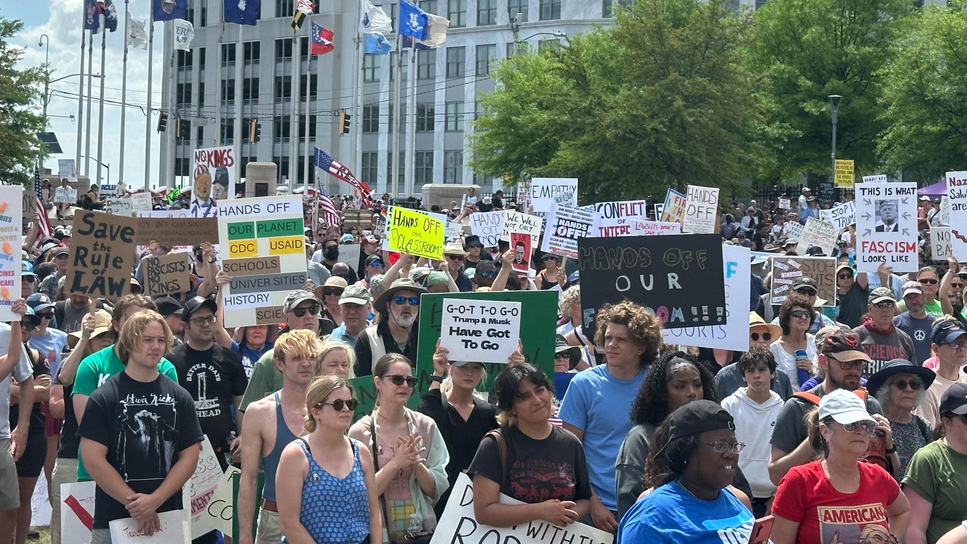 Hands Off rally in Atlanta | 11alive.com
