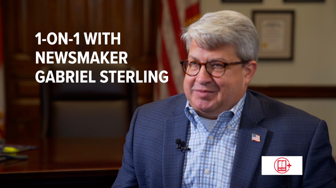 1-on-1 with Newsmaker Gabe Sterling | Full Interview | 11alive.com