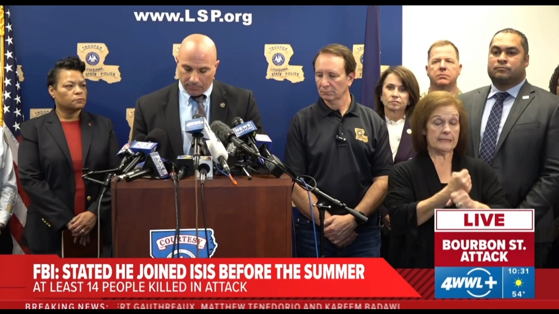 FBI Deputy Assistant Direct Christopher Raia gives updates on New ...