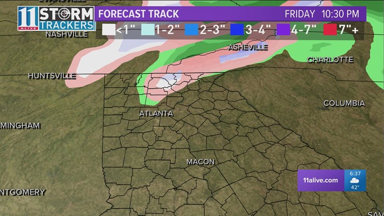 Winter weather advisory issued for some North Georgia counties ...