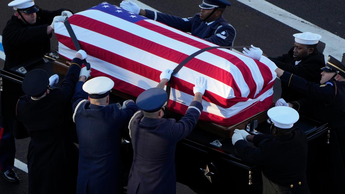 Jimmy Carter procession in Washington D.C. | Video and images | 11alive.com