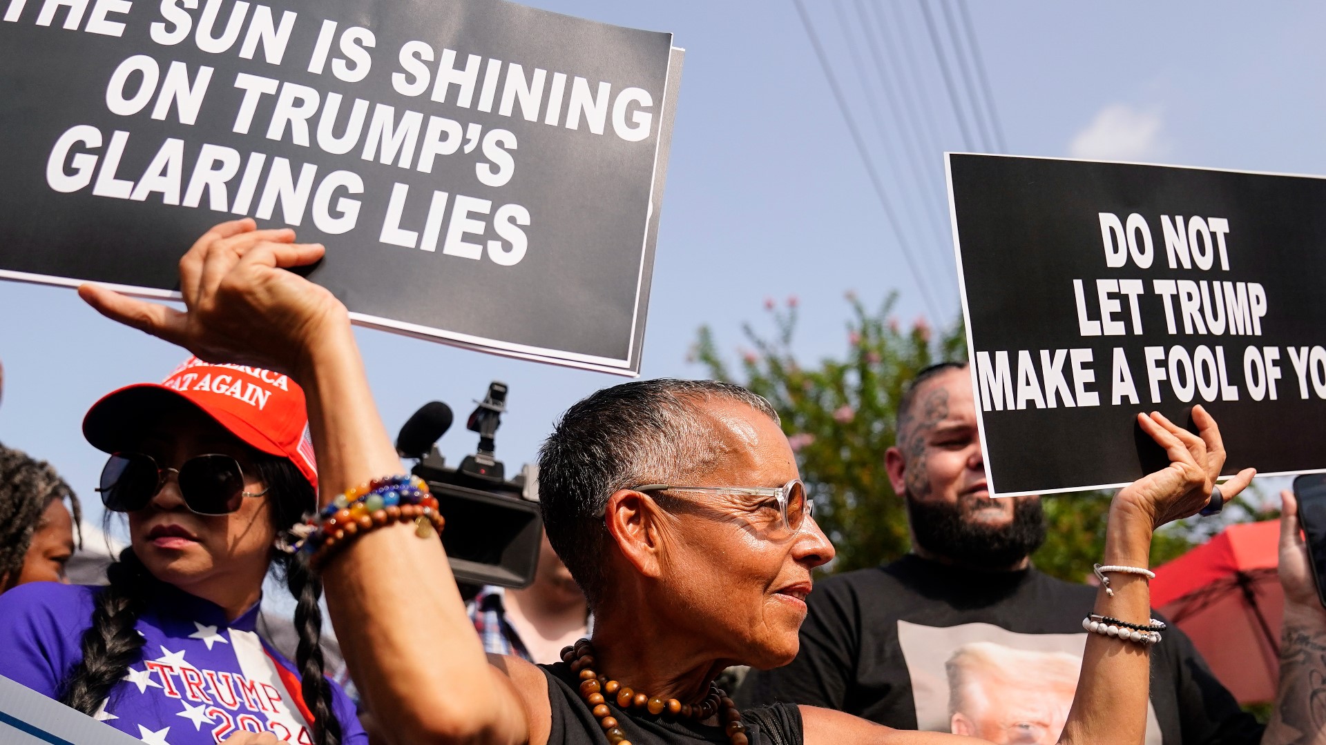 Photos | Trump protest in Atlanta; Georgia election case | 11alive.com