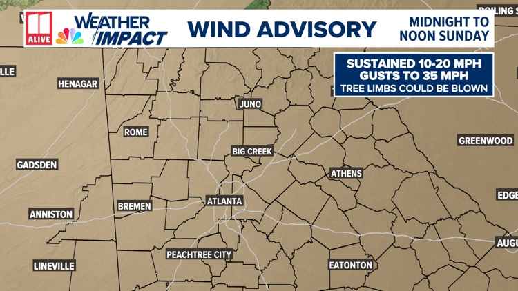 Atlanta weather live updates: Strong line of storms moving into metro ...