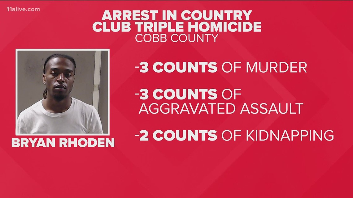 Man Arrested Charged With Murder In Connection With Cobb Country Club