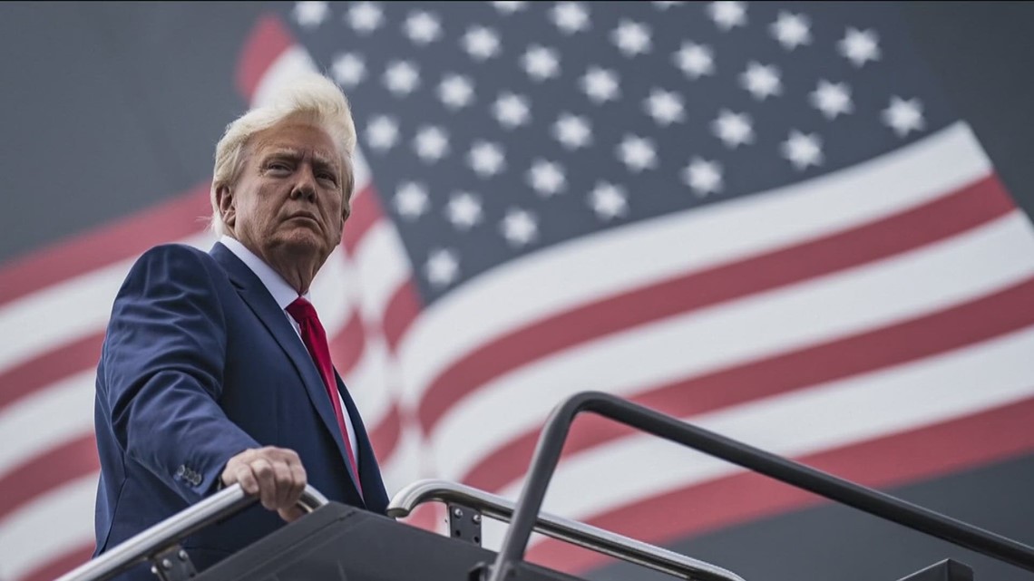 Arraignment, co-defendants scheduled for Trump in Georgia election case ...