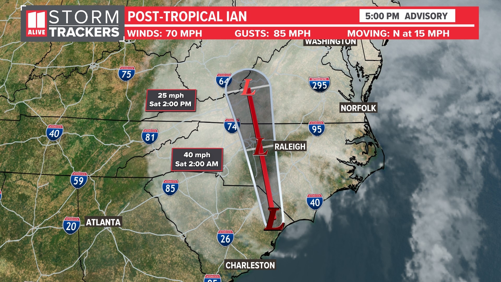 Hurricane Ian | Impacts for North Georgia and metro Atlanta | 11alive.com