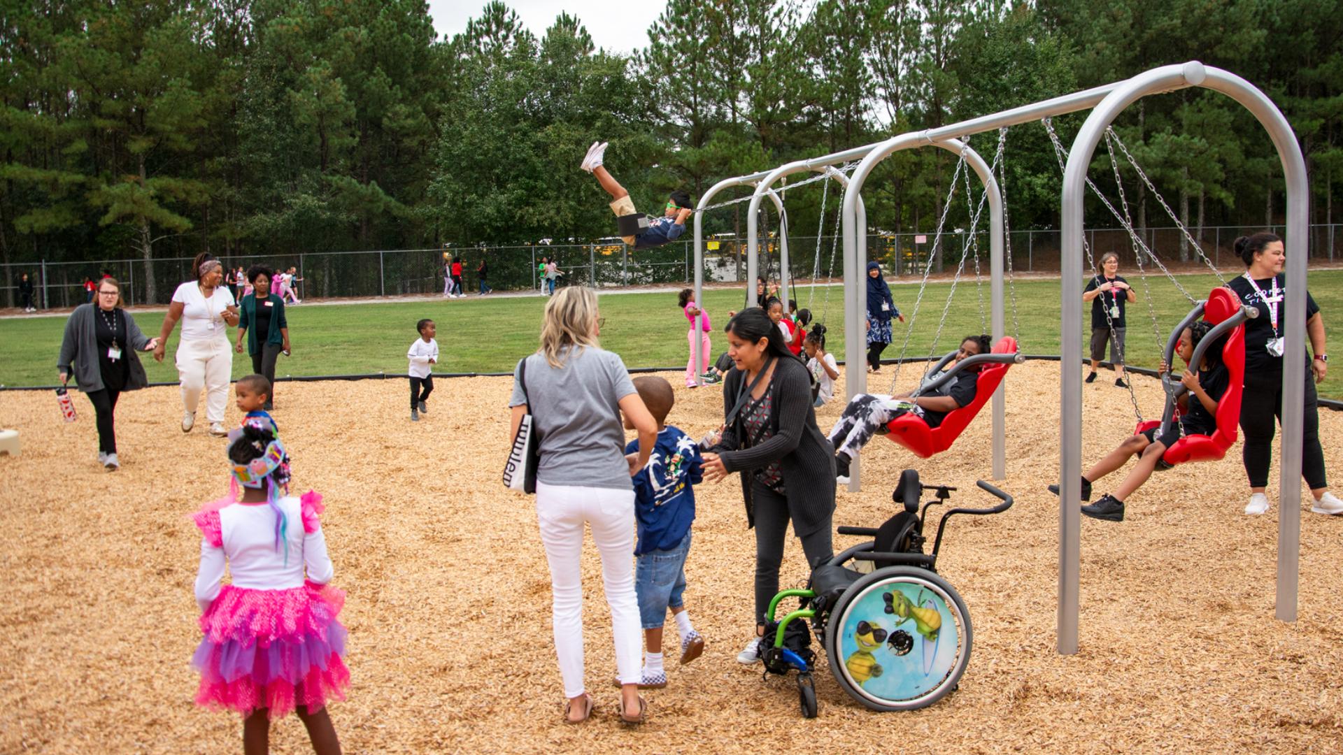 Cooper Elementary adaptive playground | 11alive.com