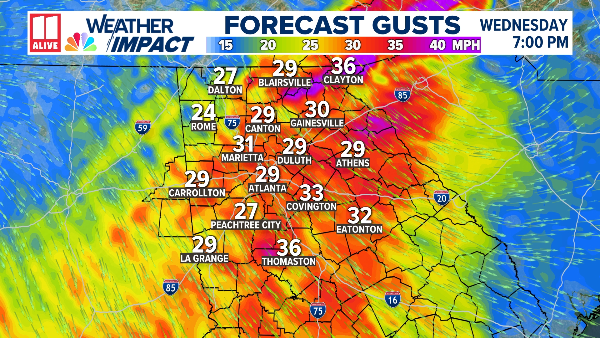 Cooler temps | Weather in Atlanta, Georgia | 11alive.com