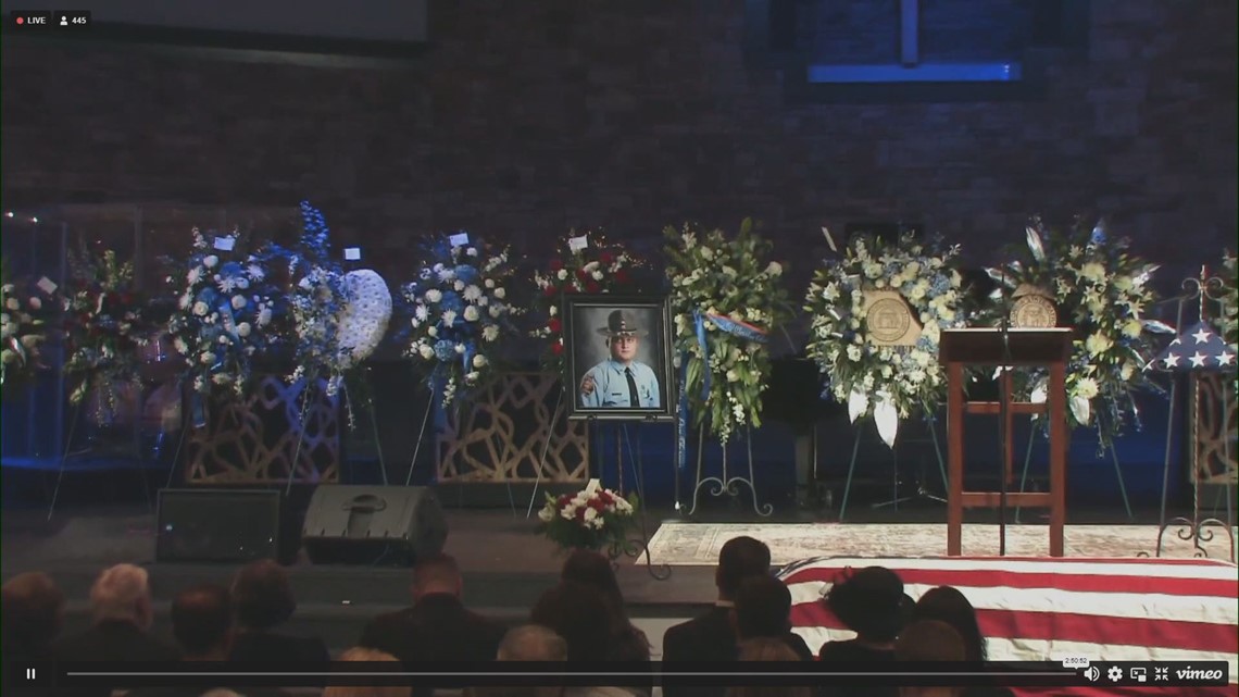 Trooper Chase Redner funeral | 11alive.com