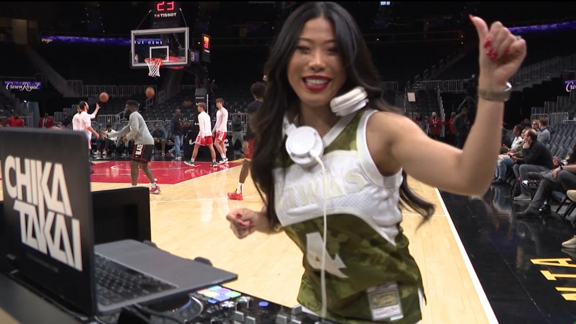 Meet Chika Takai, the Atlanta Hawks' first Japanese, female DJ | 11alive.com
