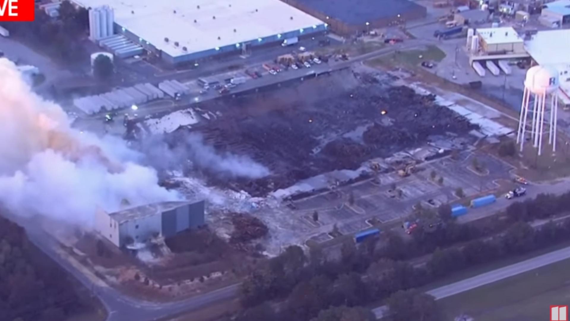 Conyers BioLab plume: Before & after at site | 11alive.com