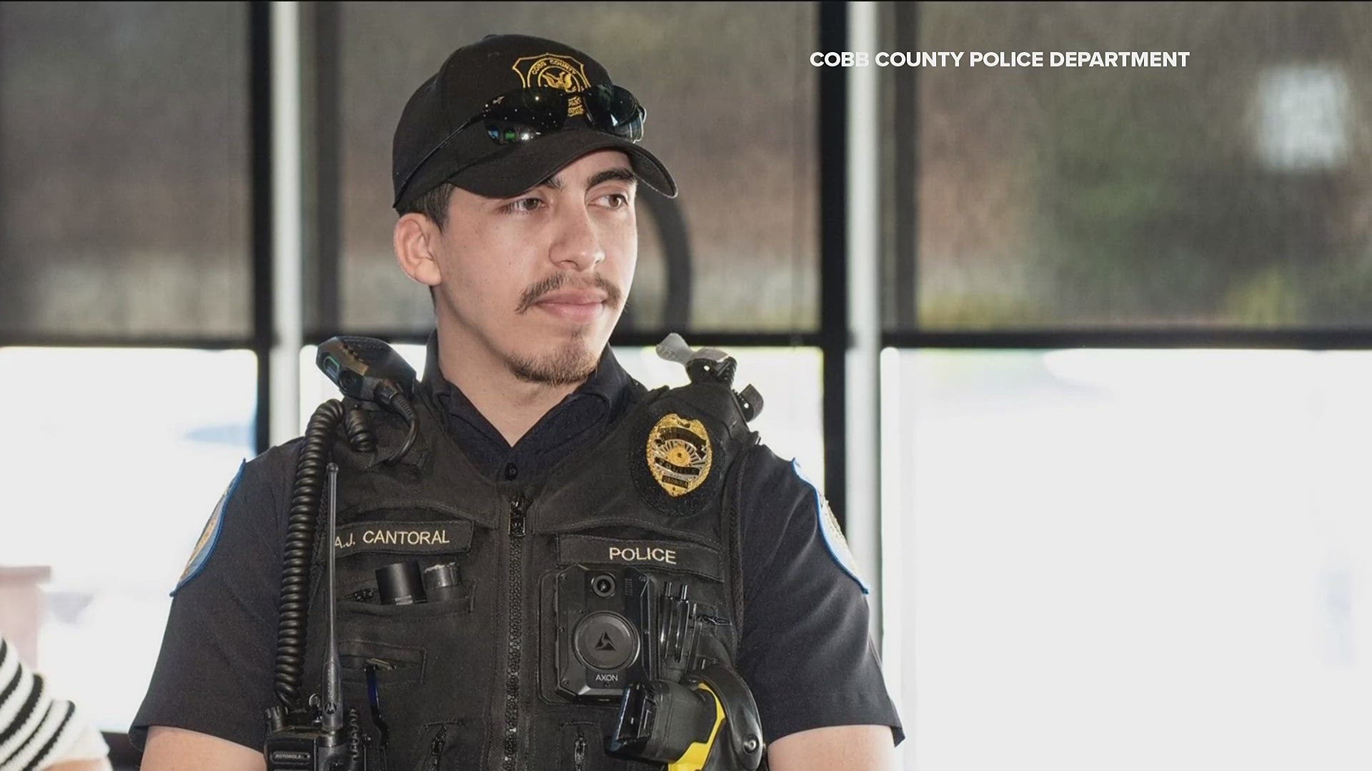 Cobb County Police Officer Anthony Cantoral killed in crash | 11alive.com