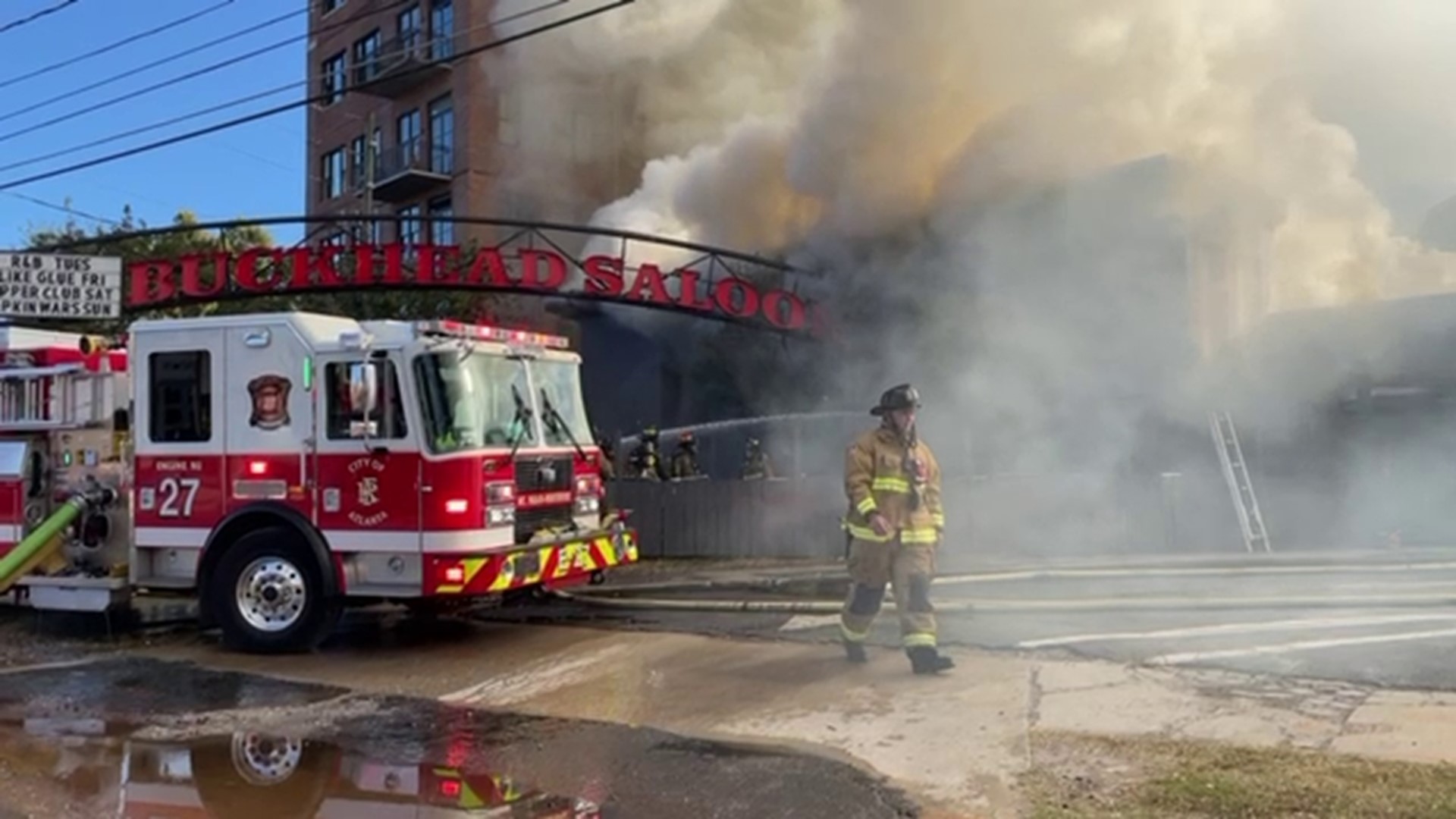 Buckhead Saloon fire on Roswell Road in Atlanta | 11alive.com