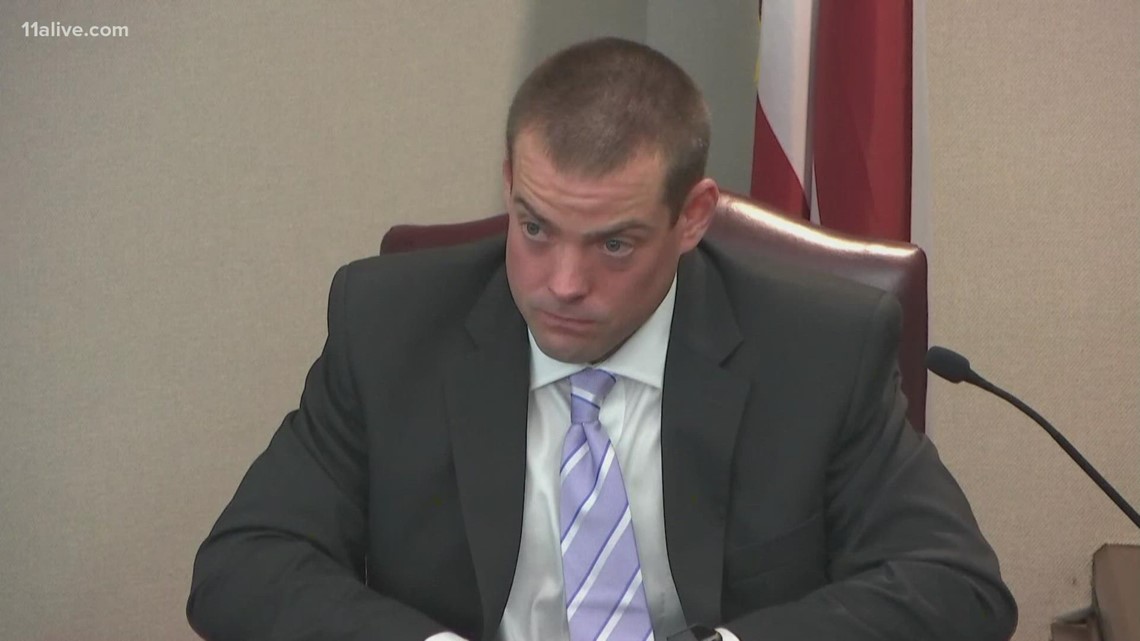 Defense attorney questions officer on what Greg McMichael said to him ...