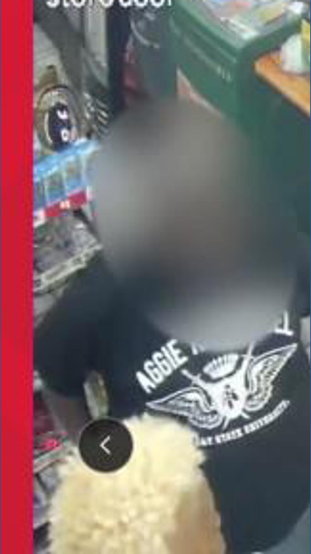 Video captures suspect wanted for stabbing 68-year-old at gas station ...
