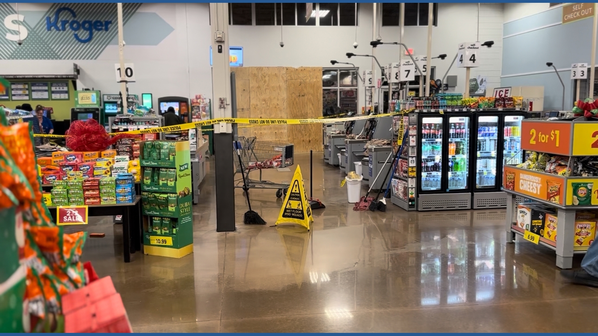 PHOTOS | Car plows into Athens Kroger near UGA campus | 11alive.com