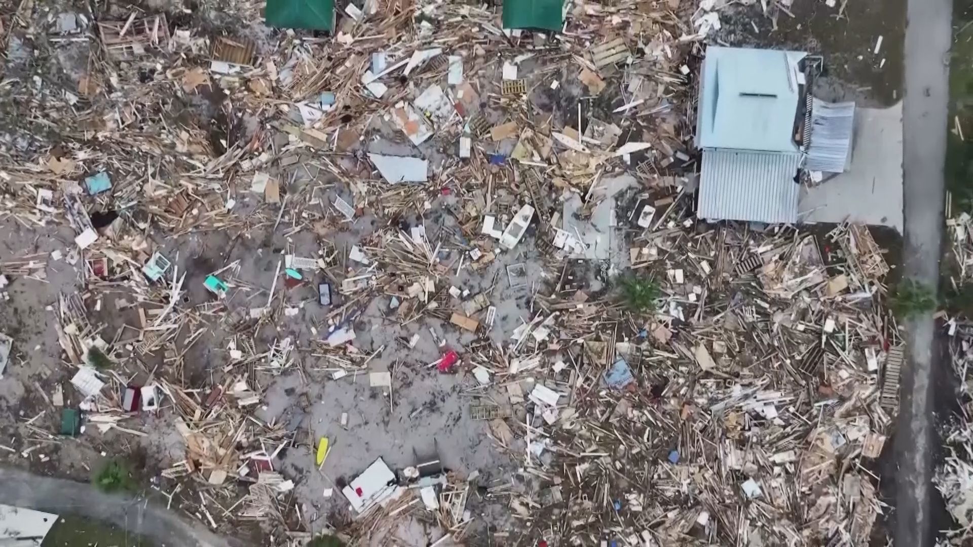 Drone video shows massive Helena destruction in Florida's Big Bend ...
