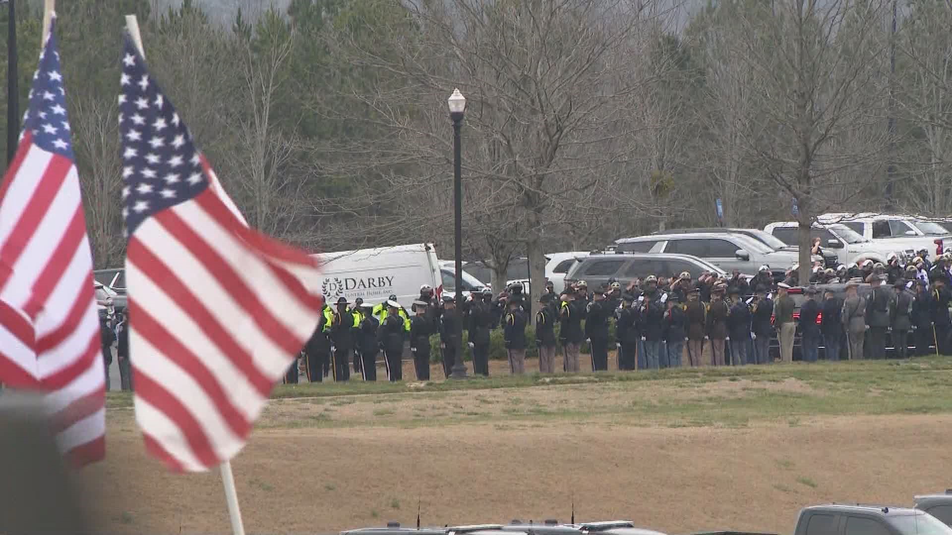 Trooper Chase Redner funeral | 11alive.com