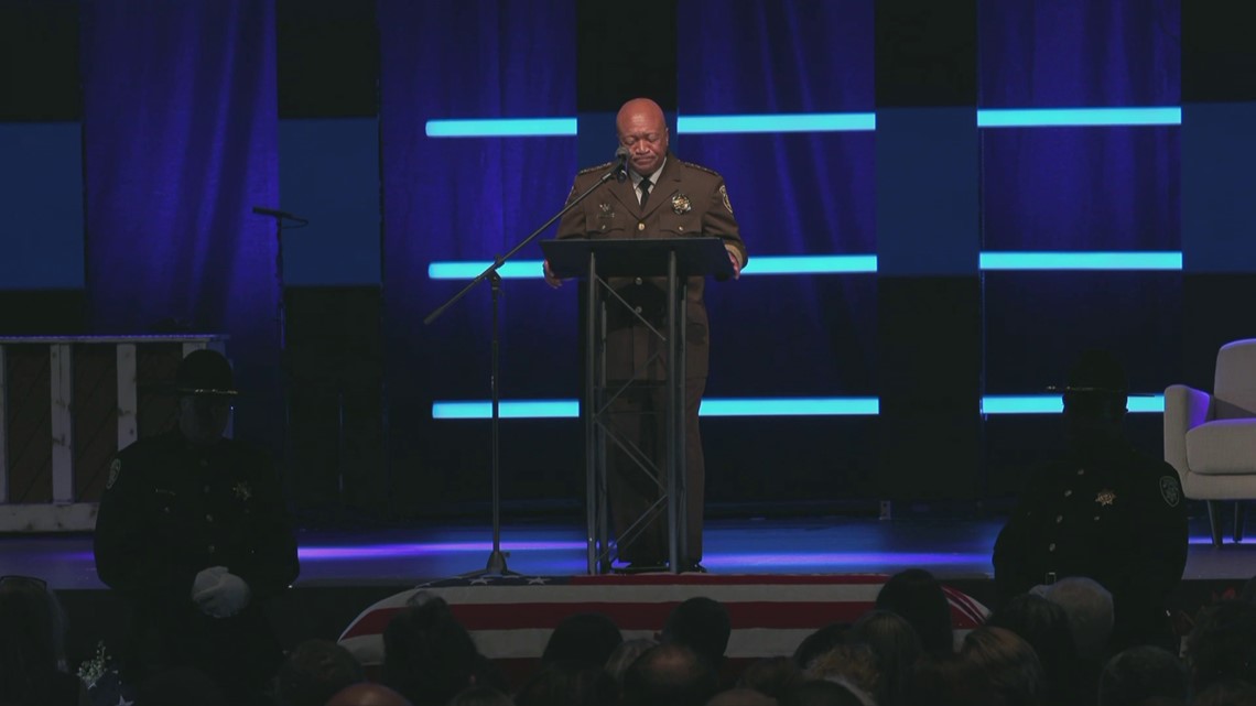Cobb County sheriff deputy Marshall Ervin Jr. funeral | 11alive.com