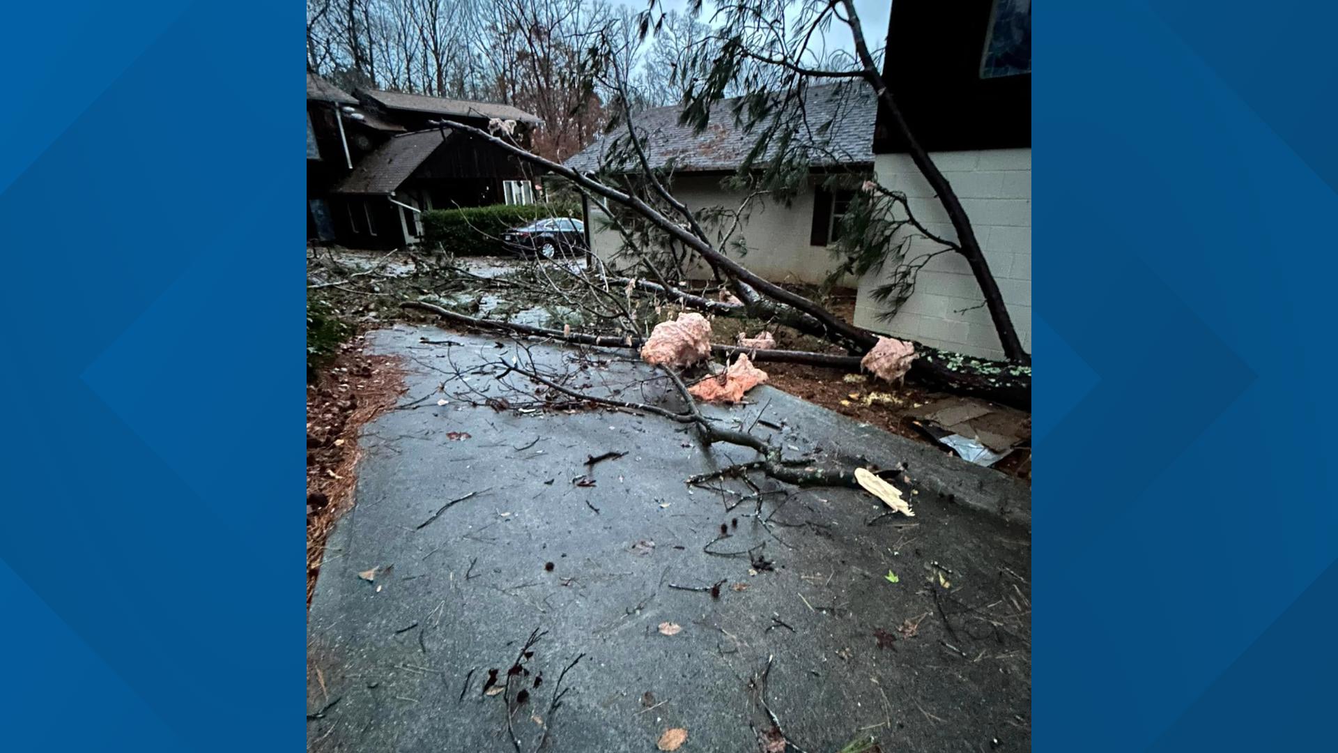Six tornadoes confirmed across metro Atlanta connected to Sunday's ...