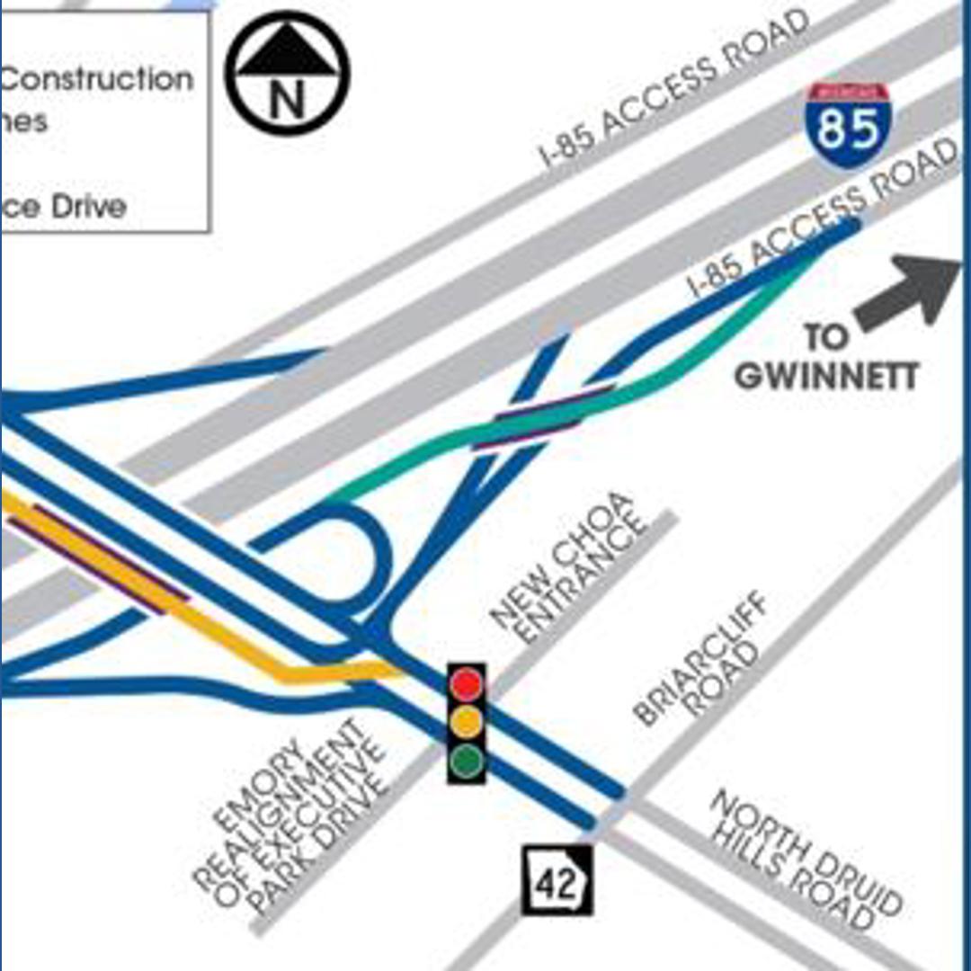 North Druid Hills Road access ramp opens | 11alive.com