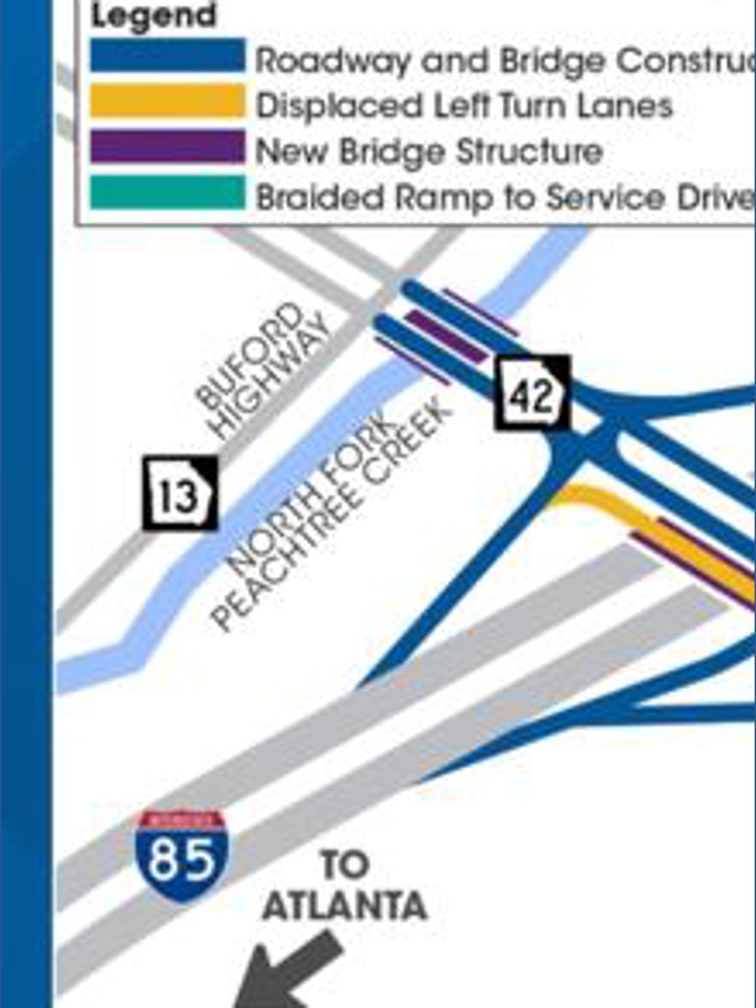 North Druid Hills Road access ramp opens | 11alive.com