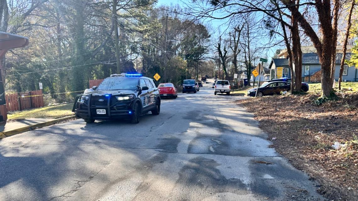 Police activity on Wadley Street | Body in burning car | 11alive.com