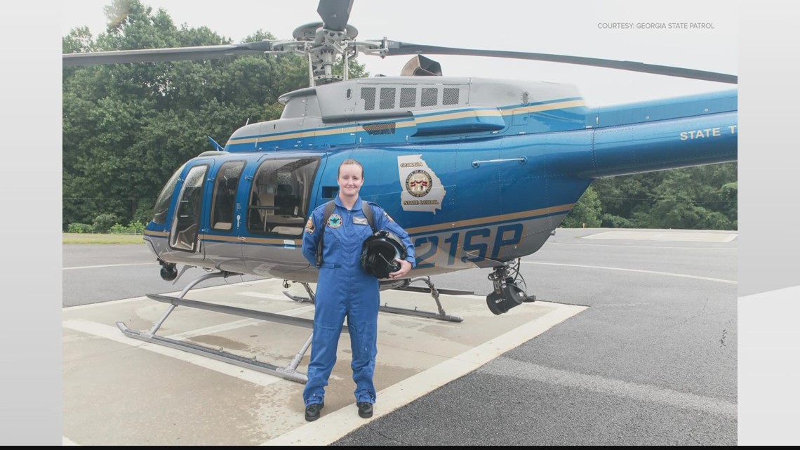Haley Jo Lucas becomes first female pilot with Georgia State Patrol ...