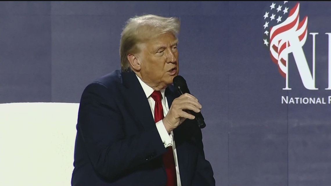 Trump speaks at National Faith Summit in Cobb County | 11alive.com