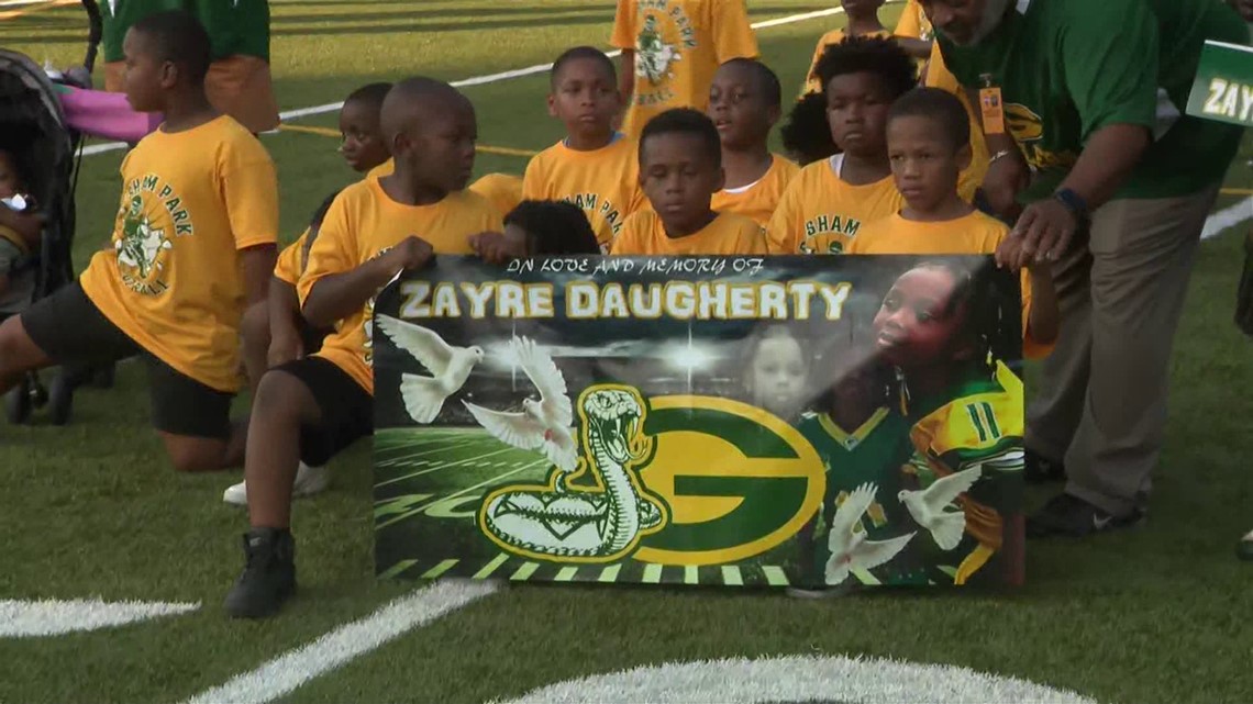 Zayre Daugherty: Memorial held for 7-year-old shot, killed | 11alive.com