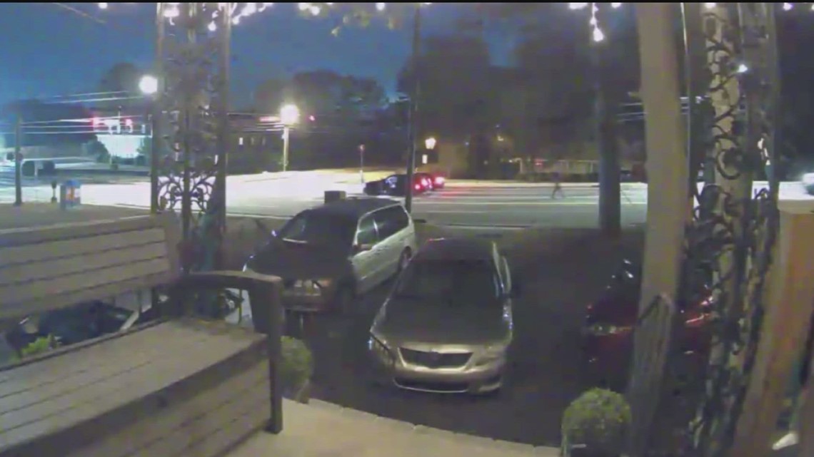 Video | Doorbell camera catches man shooting at car after crash ...