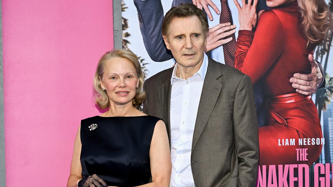 Pamela Anderson, Liam Neeson seen together in Atlanta at Chops Lobster ...