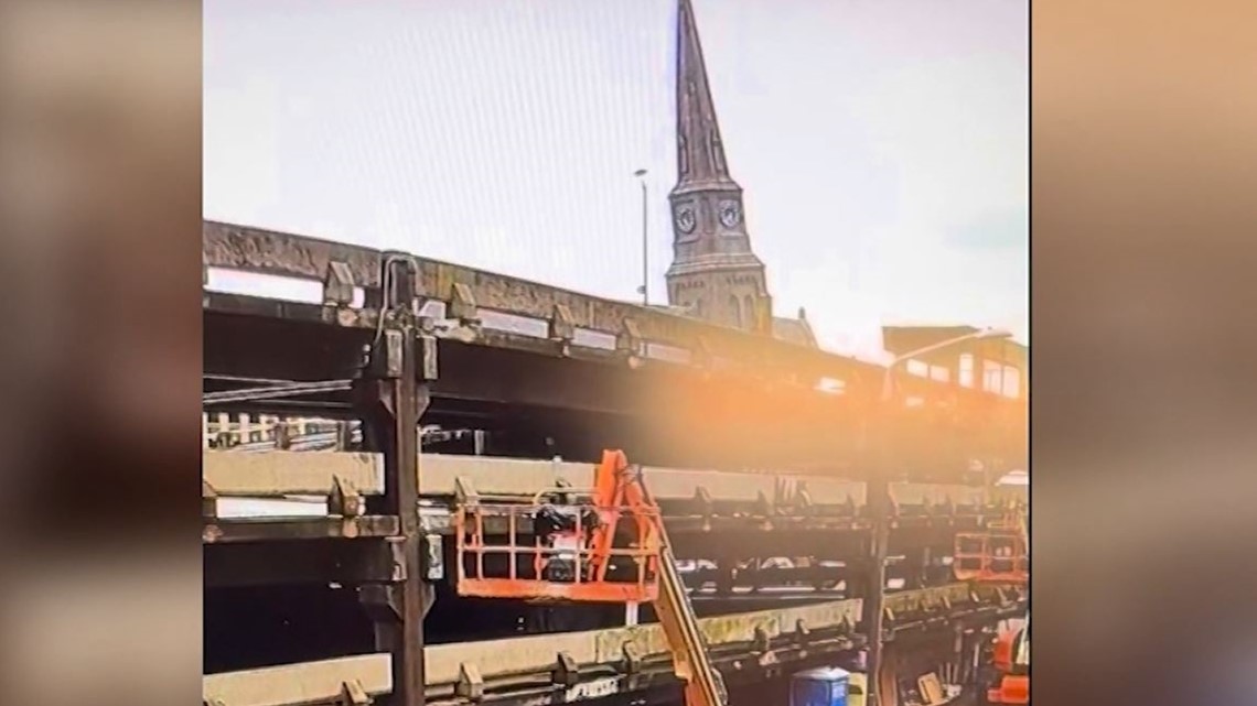 Security video shows moment of sudden church collapse | Additional ...