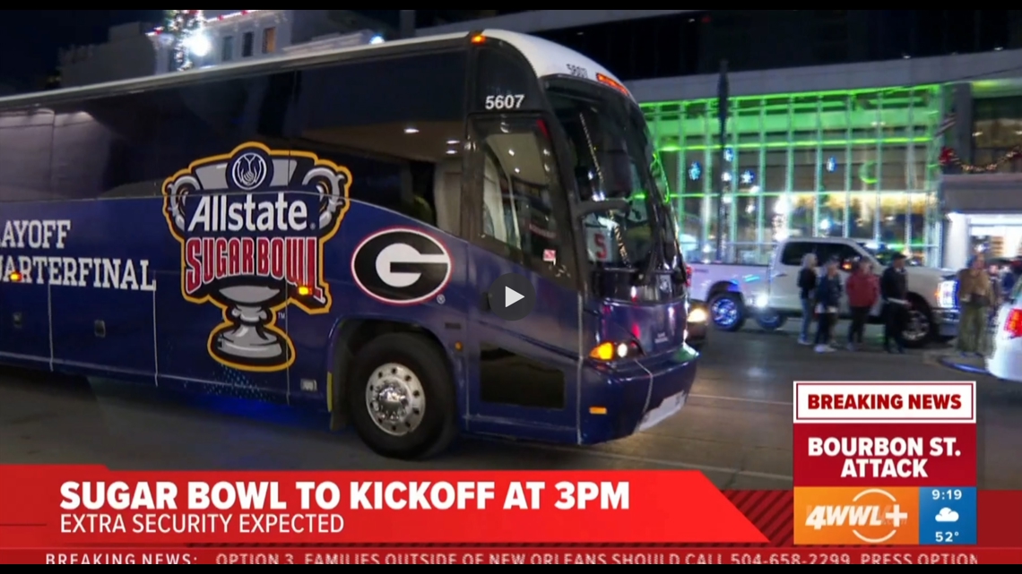 Superdome security for the Sugar Bowl | Latest updates | 11alive.com