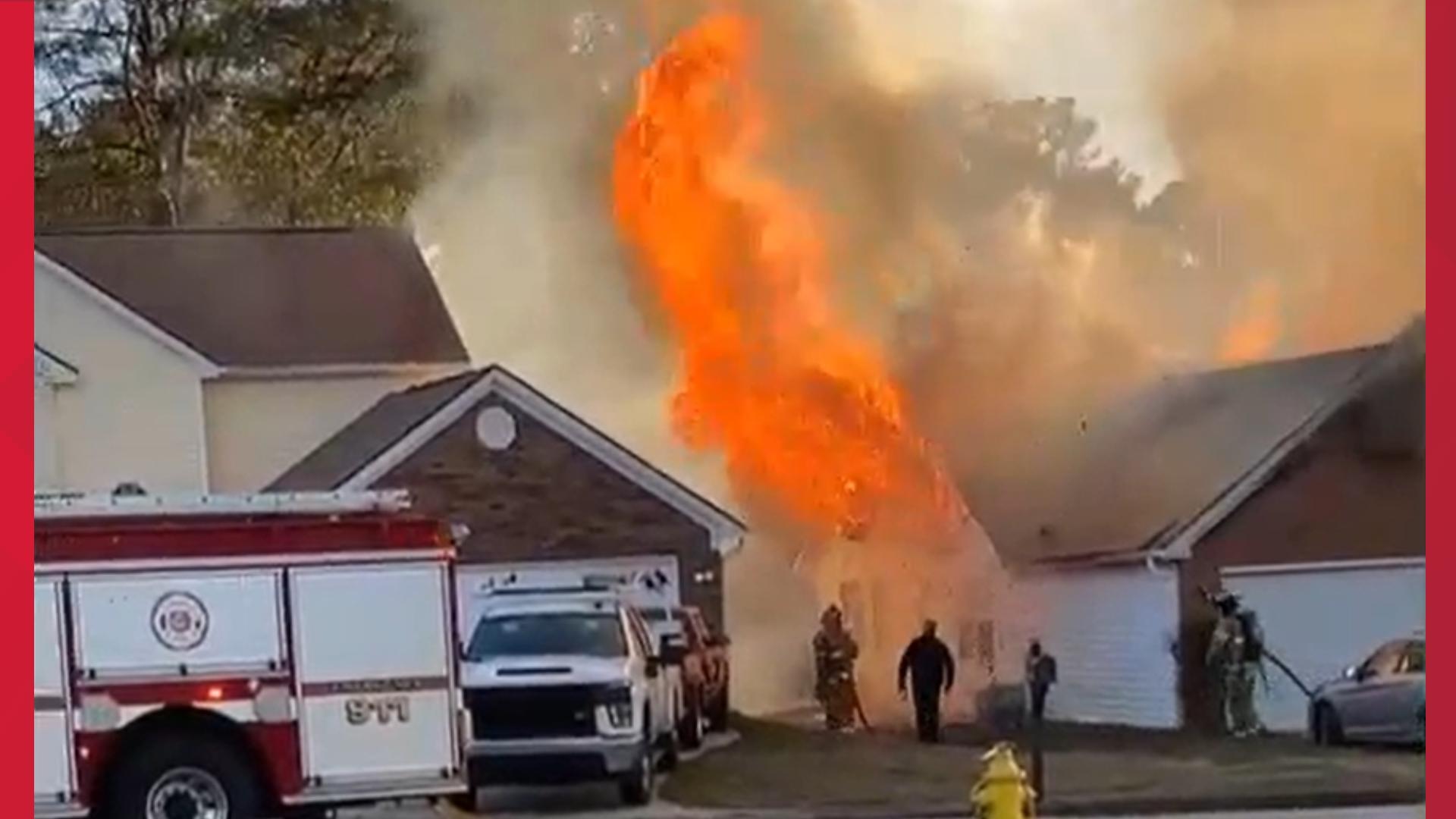 Four homes damaged in Spalding County fire, officials say | 11alive.com