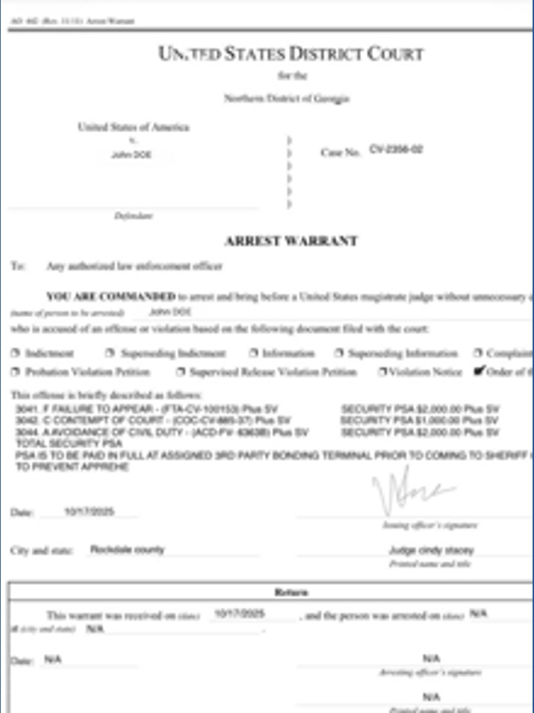 Rockdale County deputies warn of fake 'arrest warrant' scam | 11alive.com