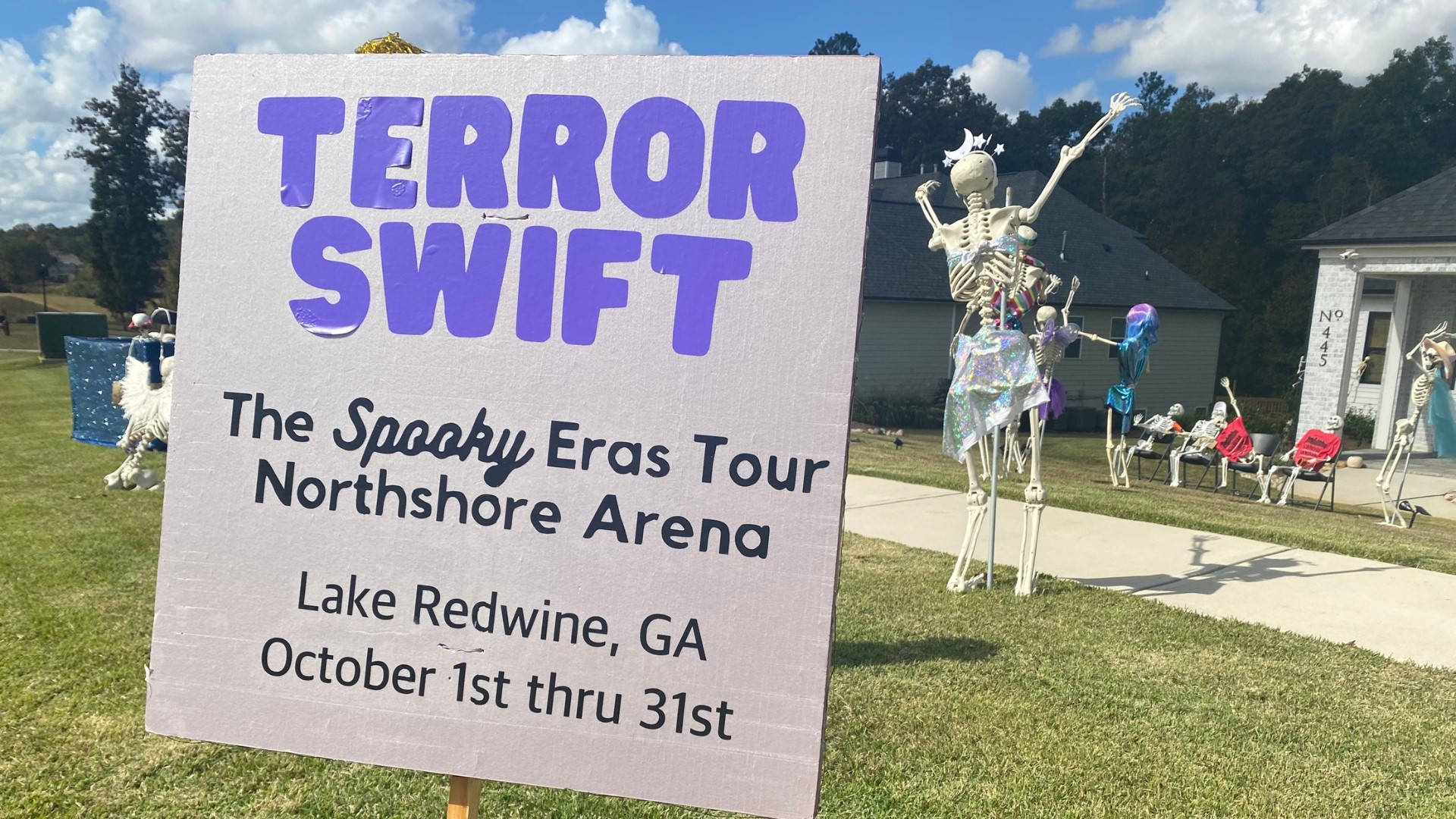 'Terror Swift' display in Newnan draws attention | 11alive.com