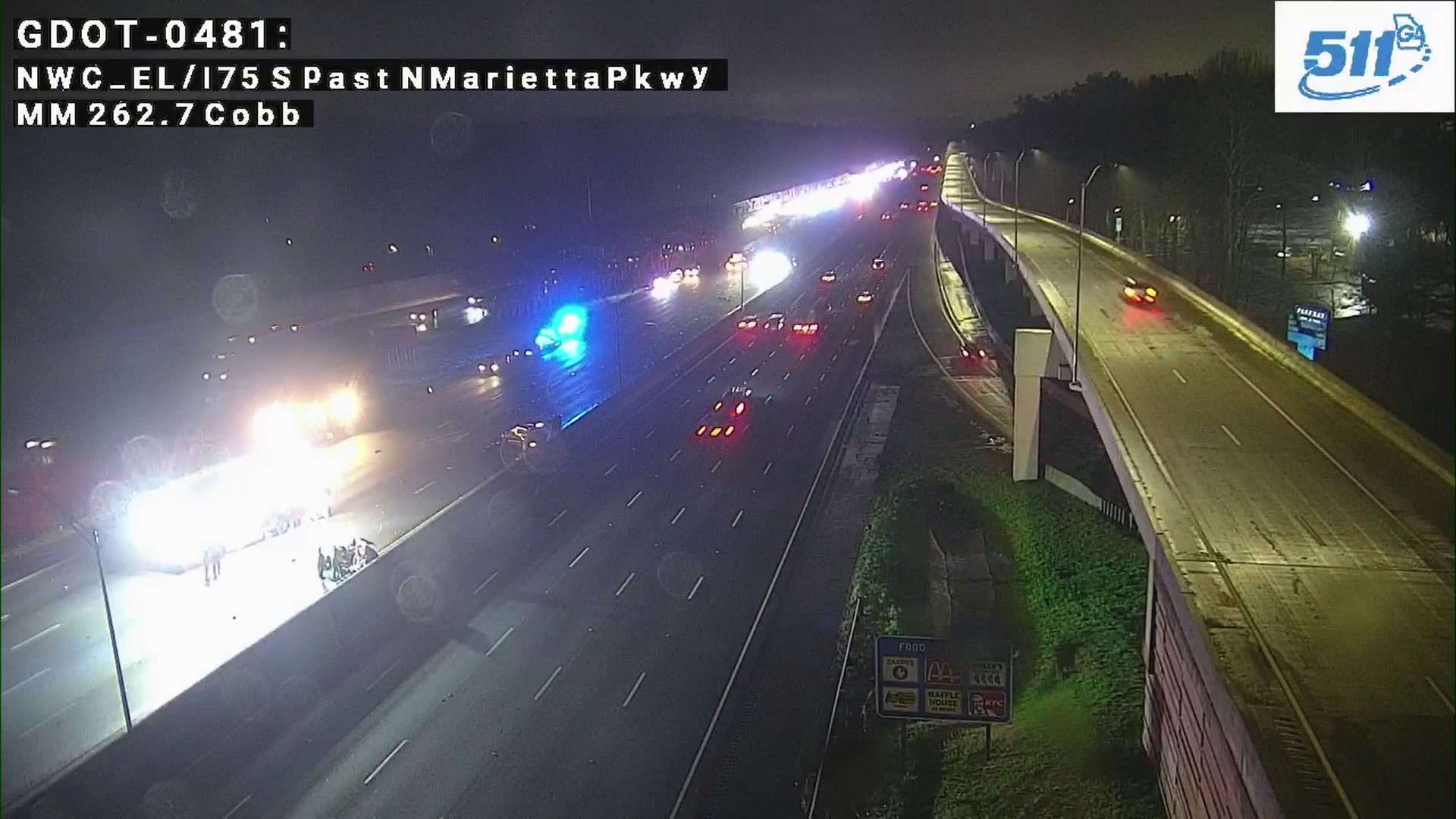 I75 Marietta crash; lanes re-open: GDOT | 11alive.com