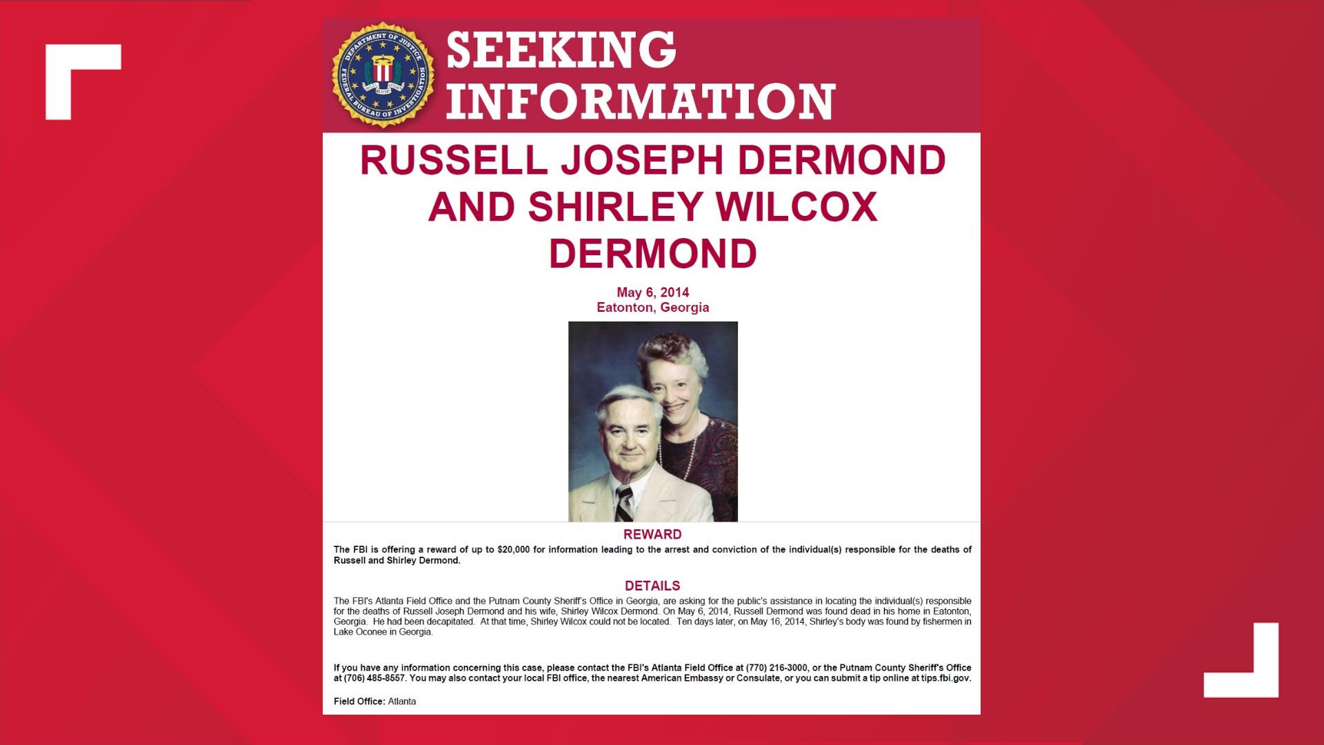 Dermond murder case Georgia reward increase | 11alive.com