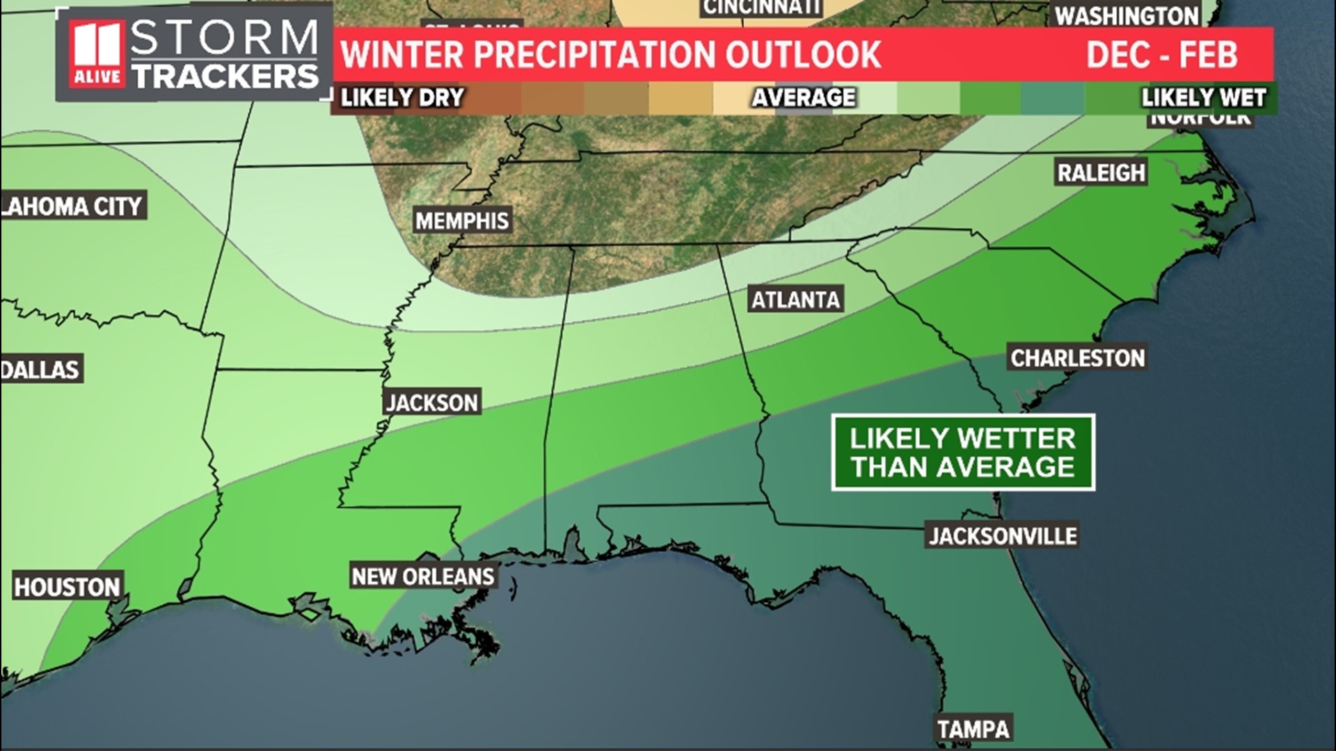 NOAA winter weather outlook for Georgia | 11alive.com