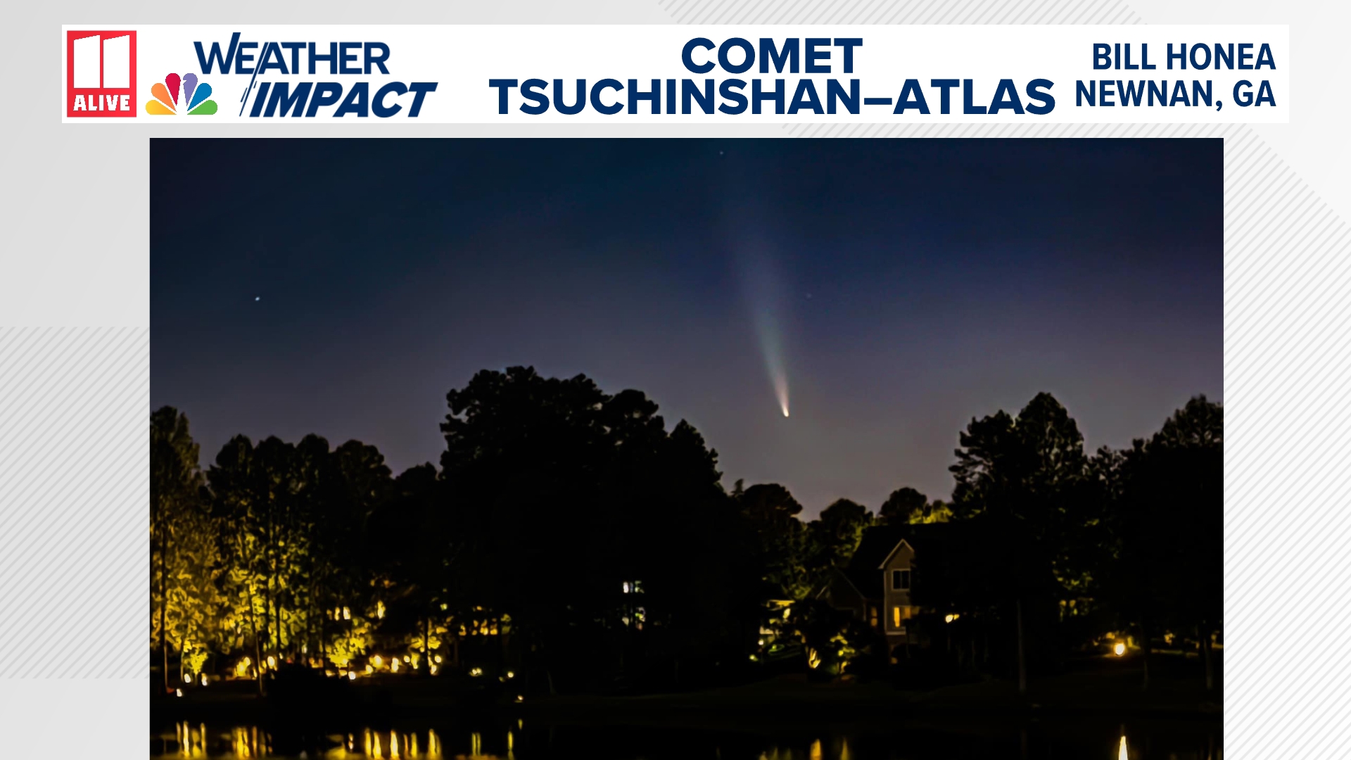 How to see Comet Tsuchinshan-ATLAS | 11alive.com