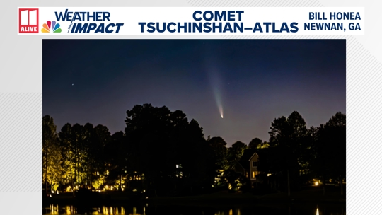 How to see Comet Tsuchinshan-ATLAS | 11alive.com
