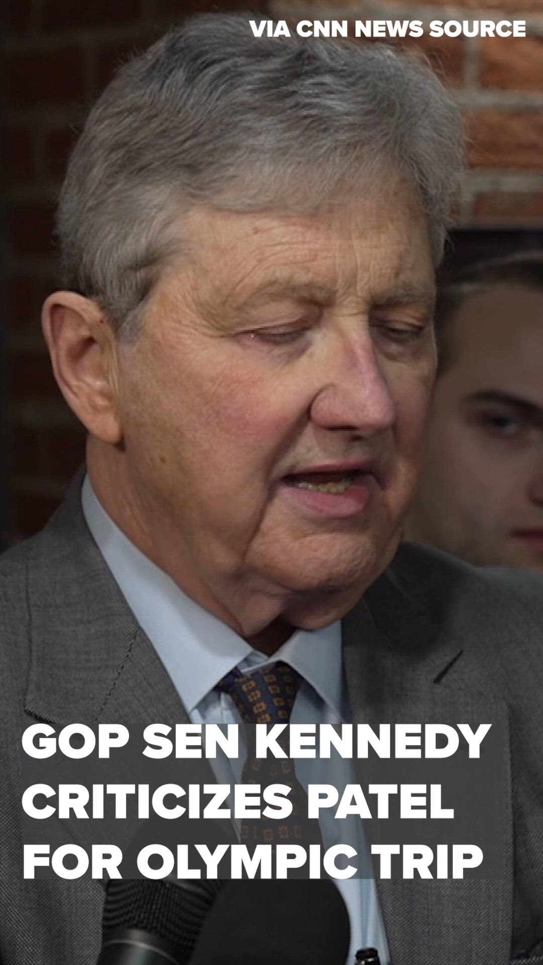 GOP Sen. Kennedy criticizes Patel for Olympic trip | 11alive.com
