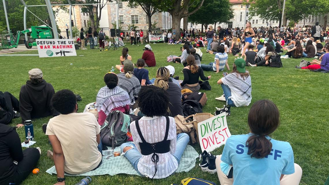 Emory University evening protest | 11alive.com