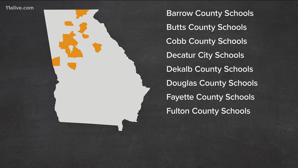 Many Georgia school districts to return on Monday | 11alive.com